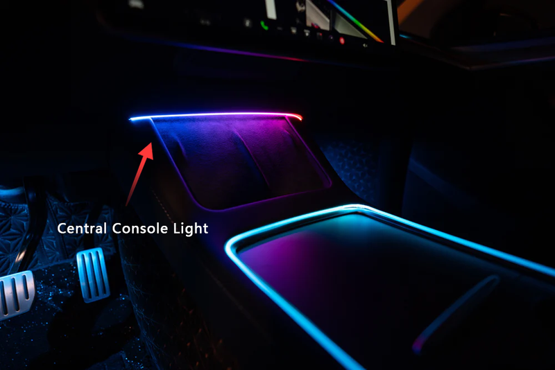 Standard Ambient Lighting Kit for Tesla Model 3 & Y with Custom Glow ...