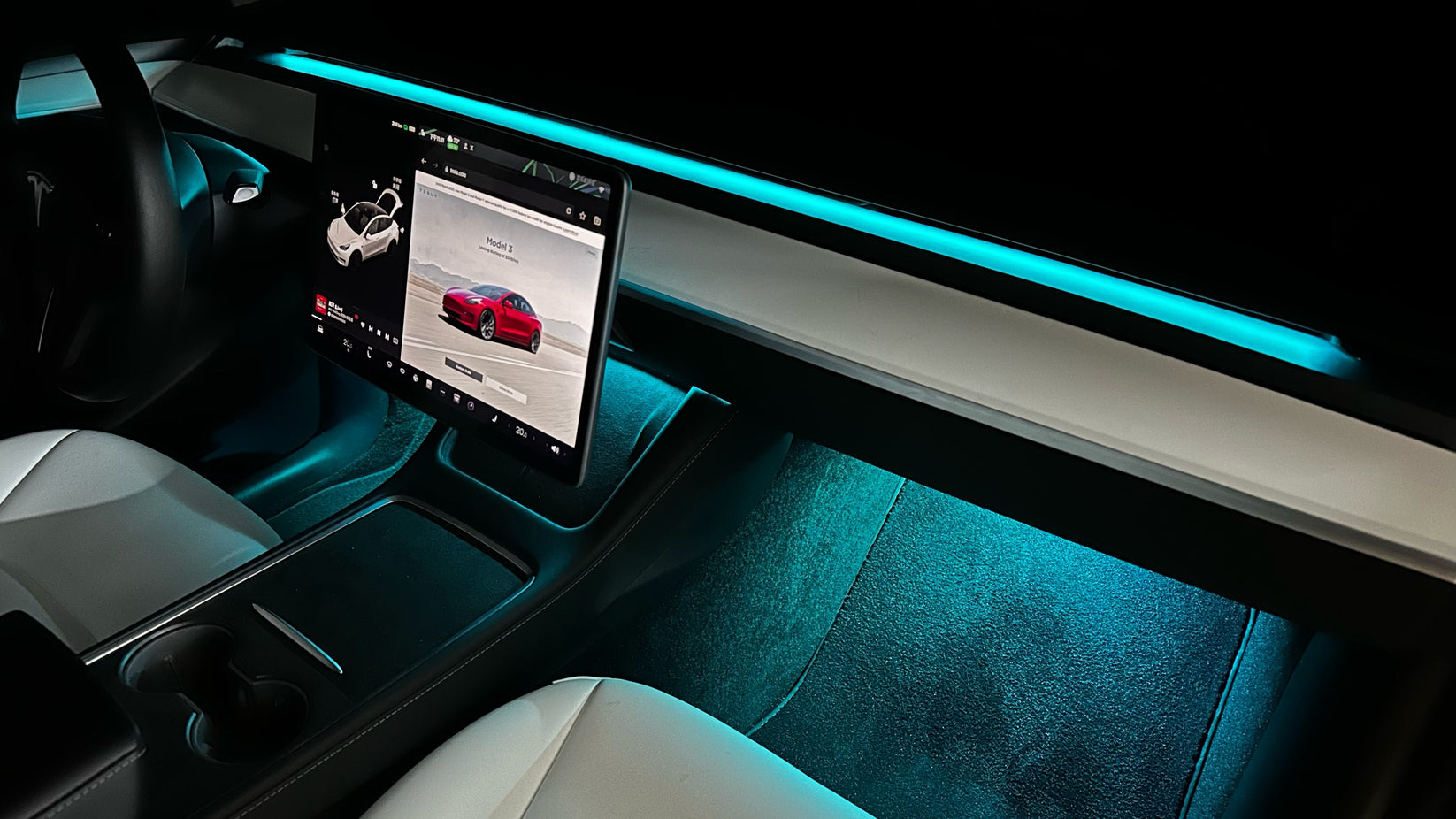 Basic Ambient Lighting Kit ( For Tesla Model3&Y )